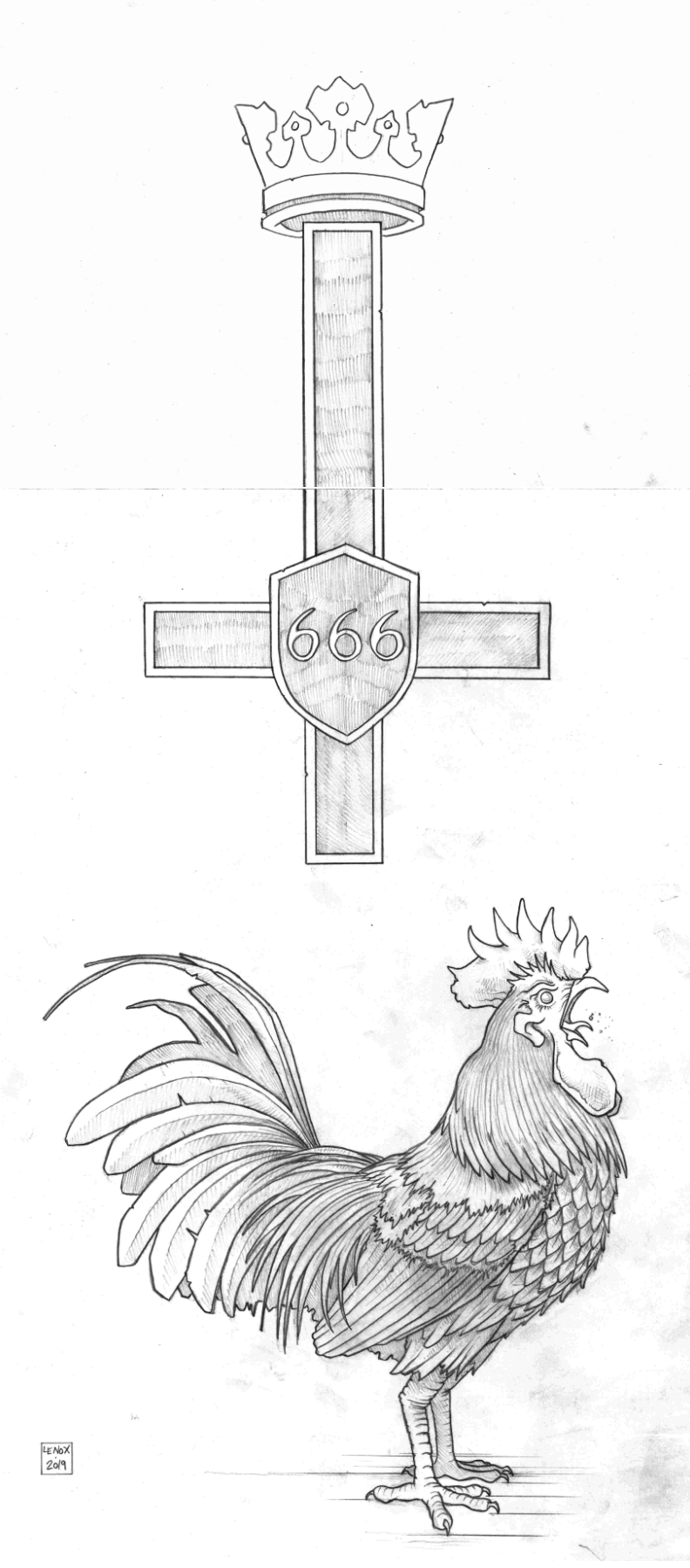 Satanic Rooster – Jason Lenox